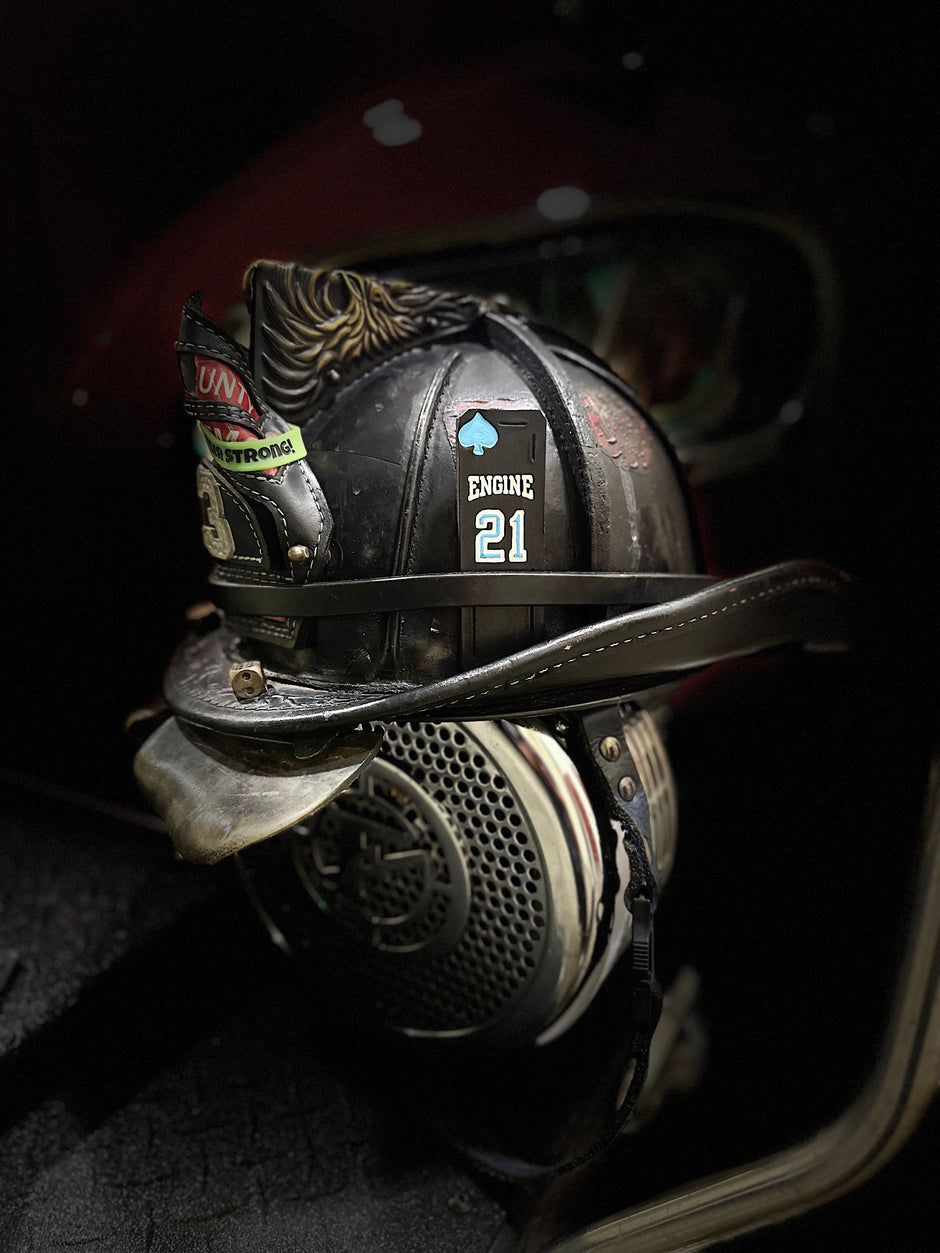Helmet Cards – FIRE DEPT. LEATHER