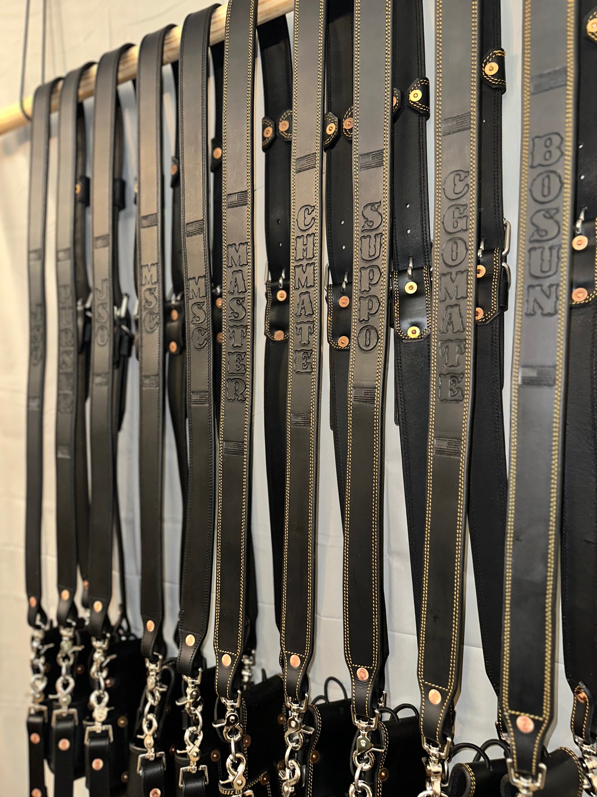 Firefighter radio strap – FIRE DEPT. LEATHER