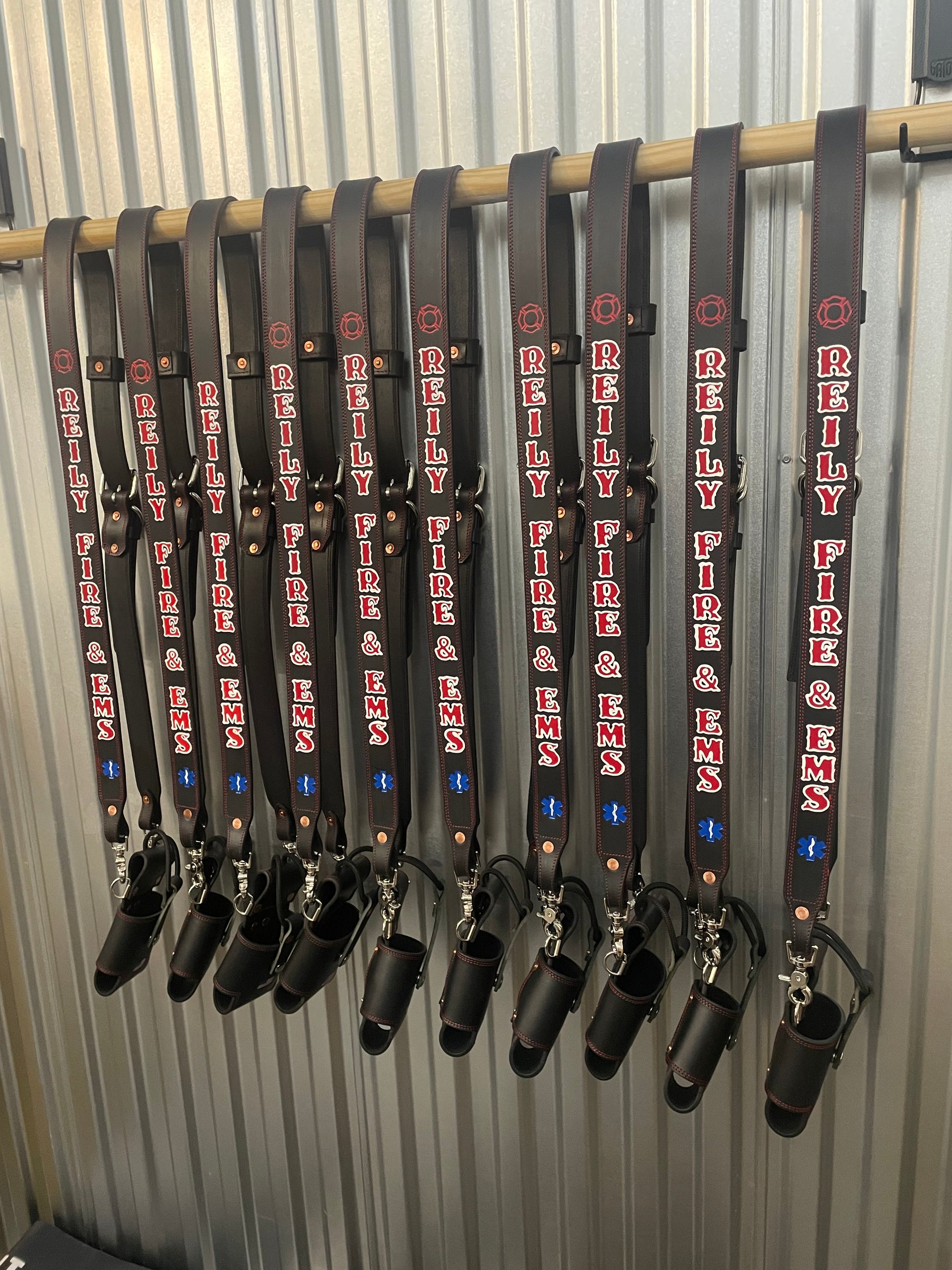 Firefighter radio strap – FIRE DEPT. LEATHER