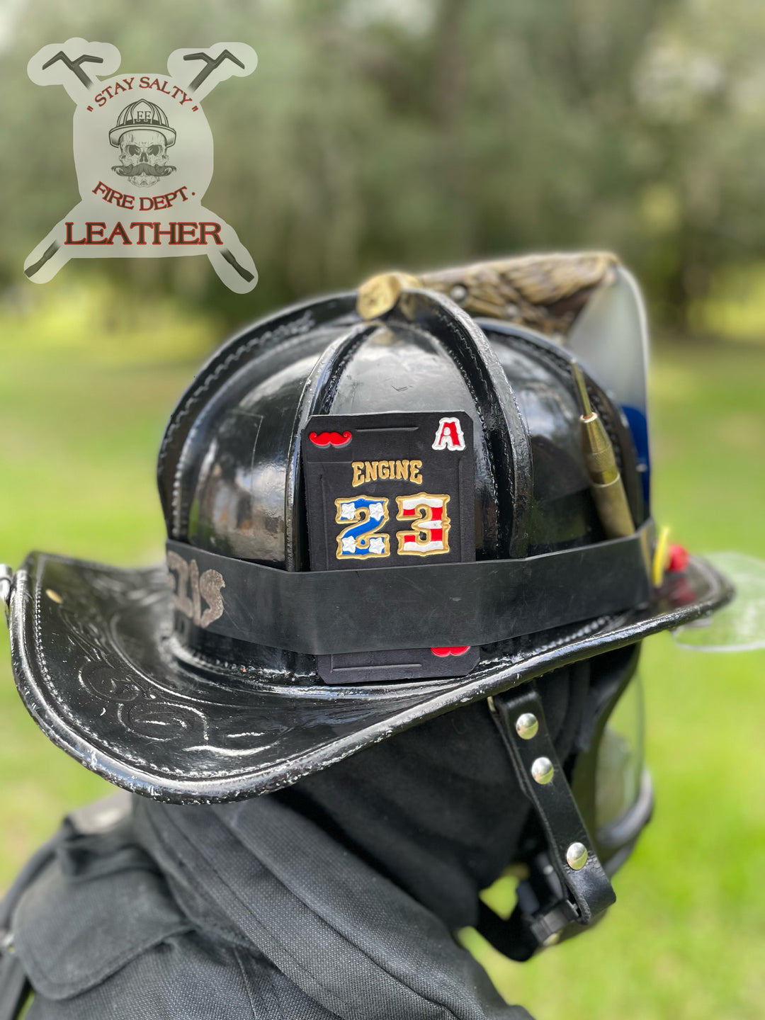 Helmet Cards – FIRE DEPT. LEATHER